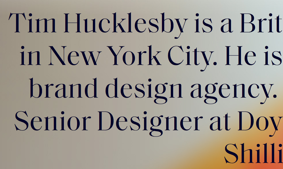 Saol Display Font Combinations & Free Alternatives · Typewolf